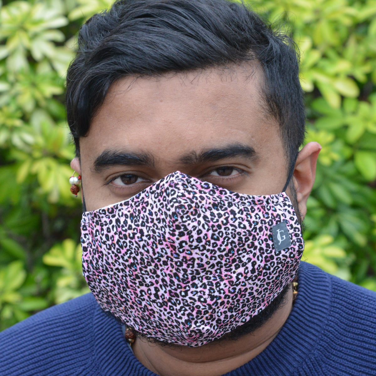 Pink Leopard - Adults - Reusable Barrier Mask – JESSICA GRAAF